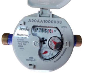 Medidor de Agua - Marca ITRON - ( 1/2" ) - Con Certificado de ...